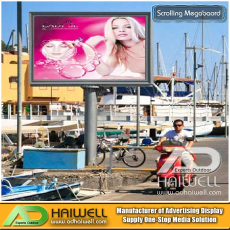 Digital Rotating Scrolling LED Light Box Billboard - Manufacturer ...