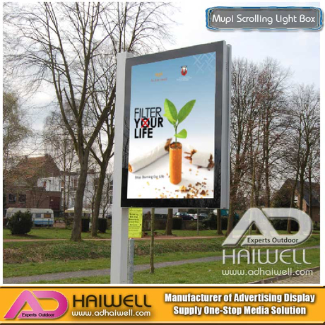 Customer Design Scrolling LED Light Box from China Suppliers |Adhaiwell