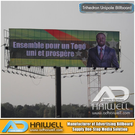 Trihedron Advertising Billboard Structure ,China Suppliers |Adhaiwell