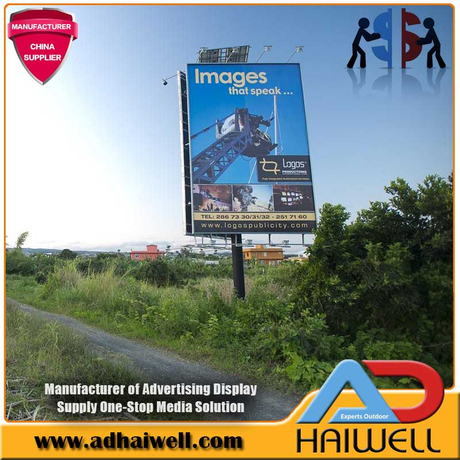 Outdoor High Efficiency Solar Powered Led Display Screen | Adhaiwell